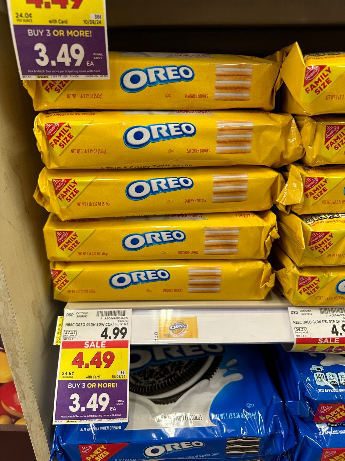 Oreo Family Size as low as $3.15! - Kroger Krazy