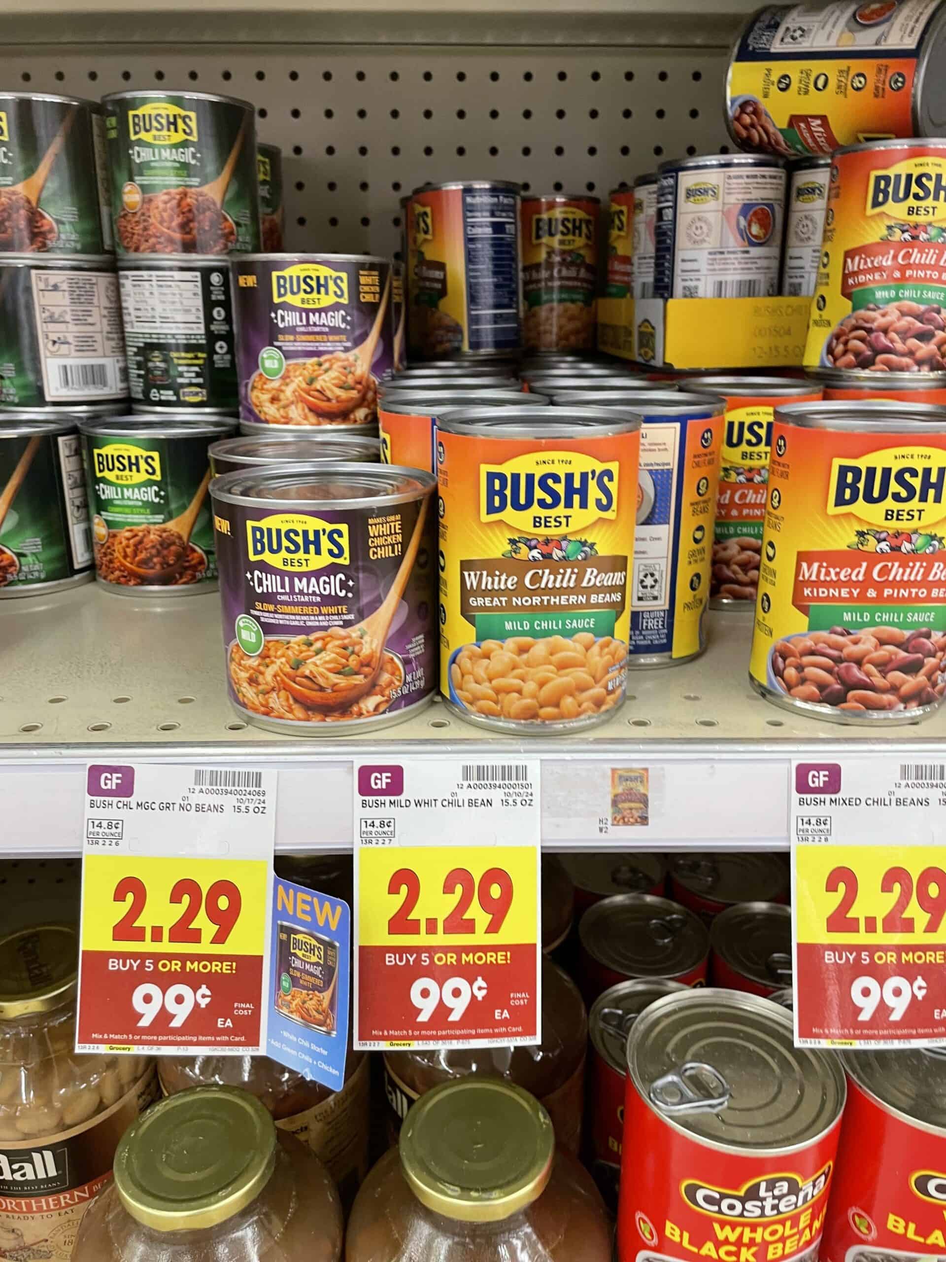 Bush's Best Beans as low as 99¢! - Kroger Krazy