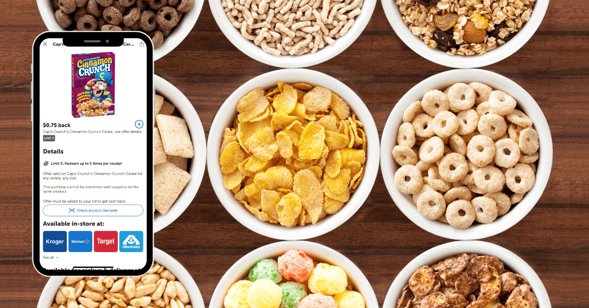 Cap'n Crunch Cinnamon Cereal as low as $1.24! - Kroger Krazy