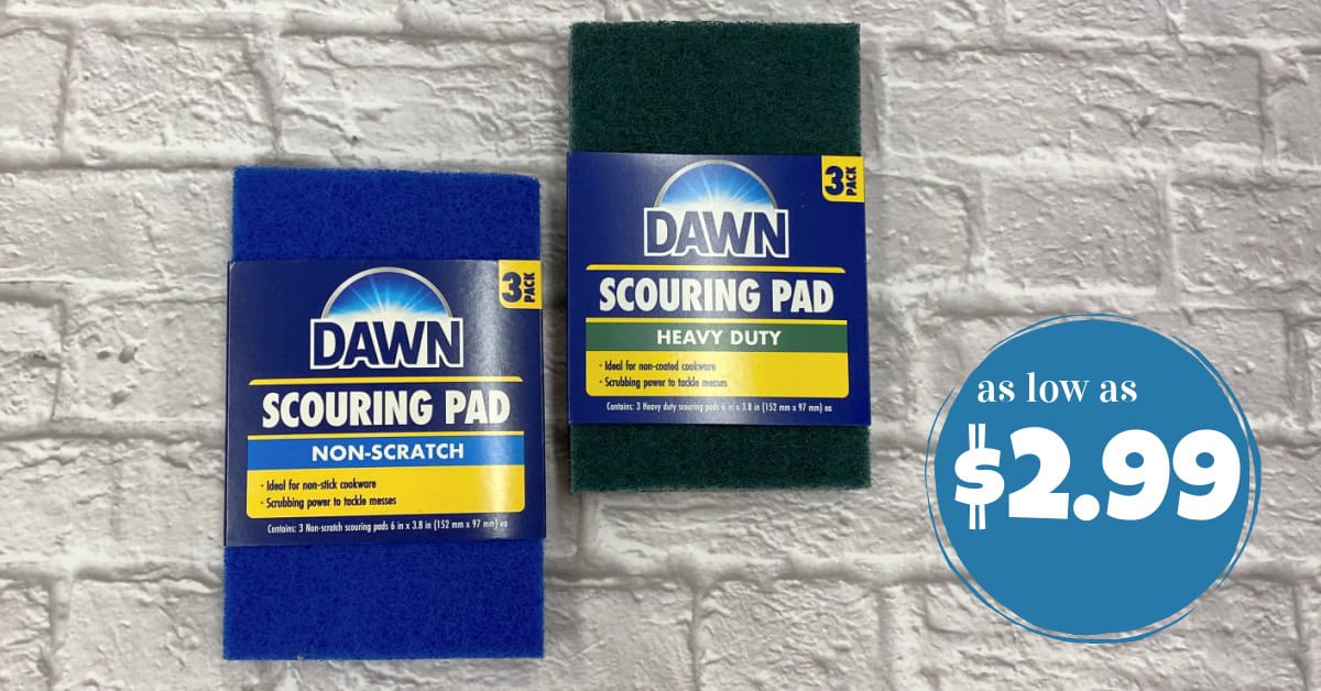 Dawn Scouring Pad as low as $2.99! - Kroger Krazy