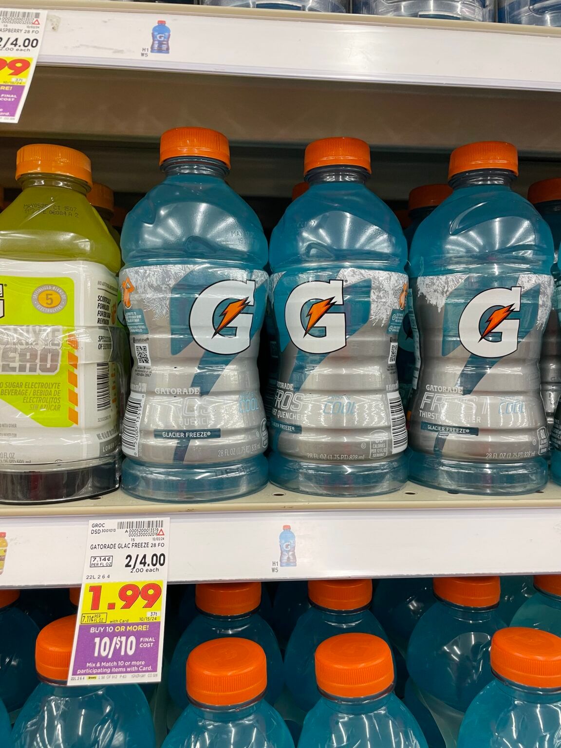 Gatorade Single Bottles as low as 90¢! - Kroger Krazy