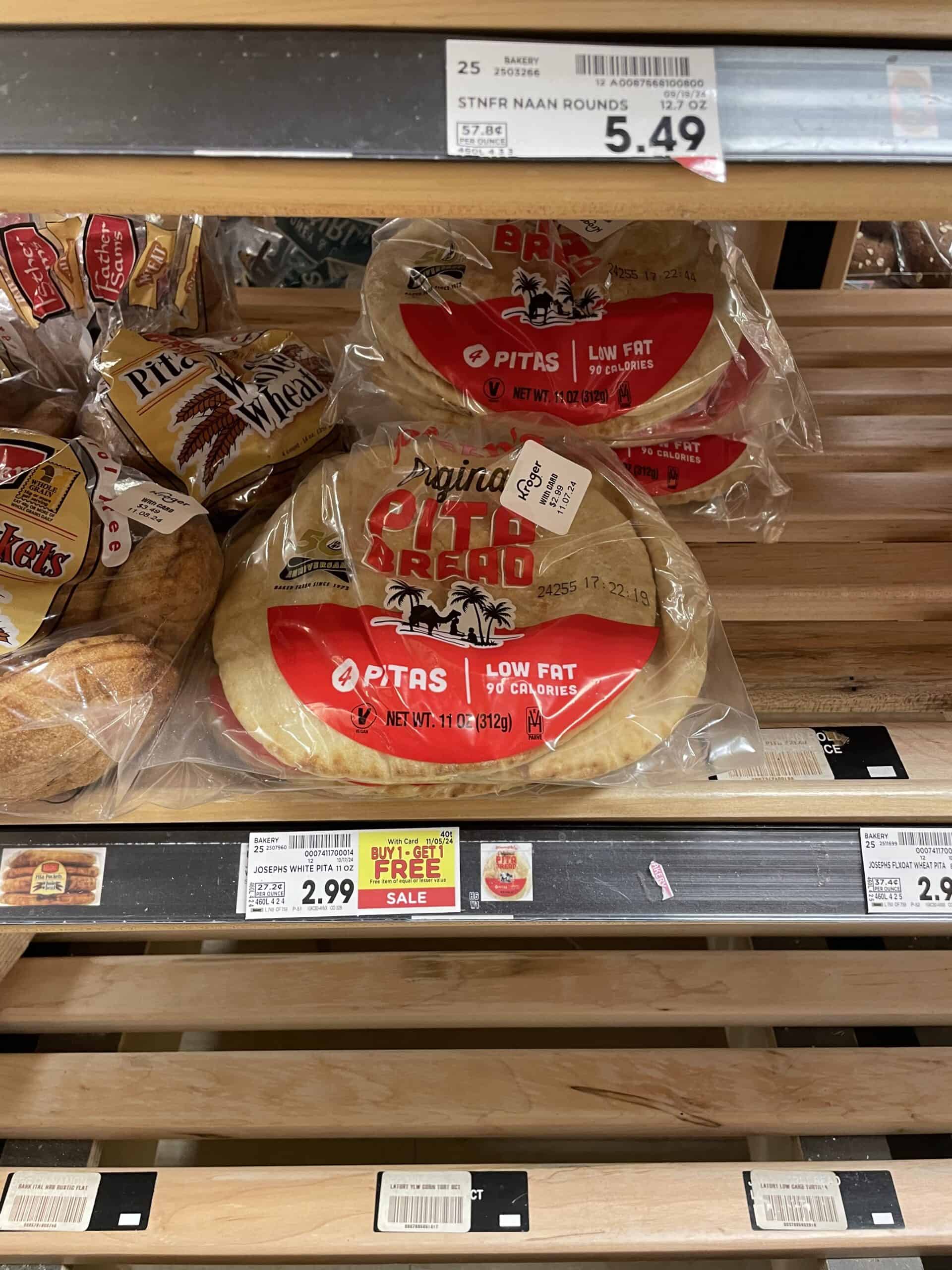 Joseph's Pita as low as 99¢! - Kroger Krazy