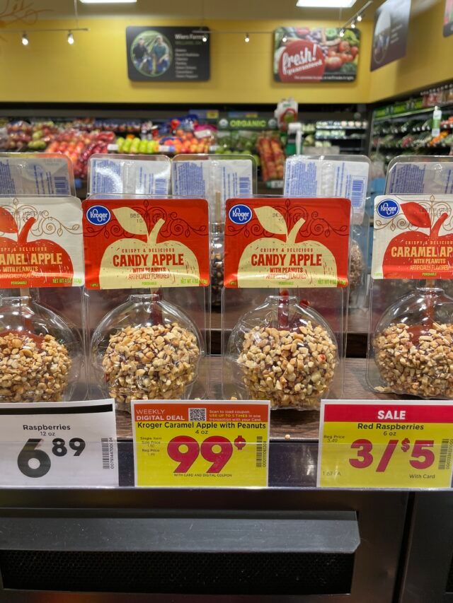 Kroger Candy Apples as low as 99¢! - Kroger Krazy