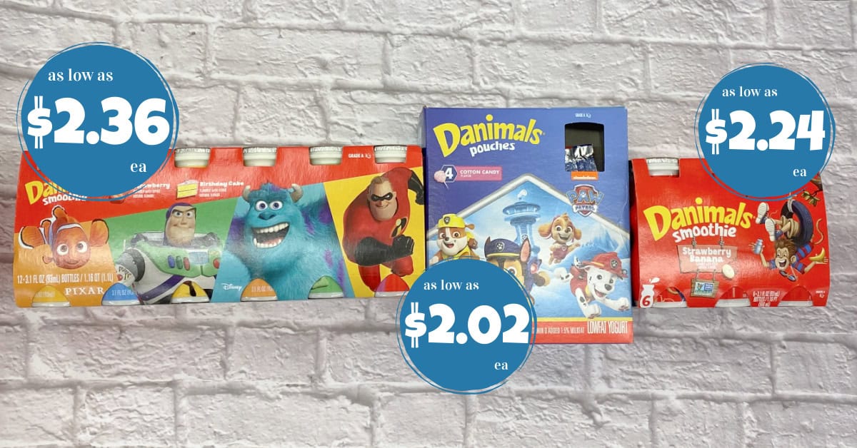 Danimals Smoothies and Pouches as low as $2.02! - Kroger Krazy