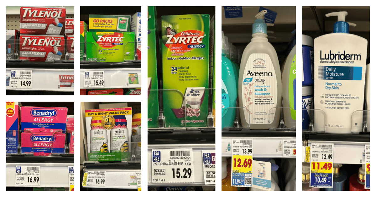 Buy 3 Select Kenvue Items (Including Zyrtec, Lubriderm, Zarbees ...
