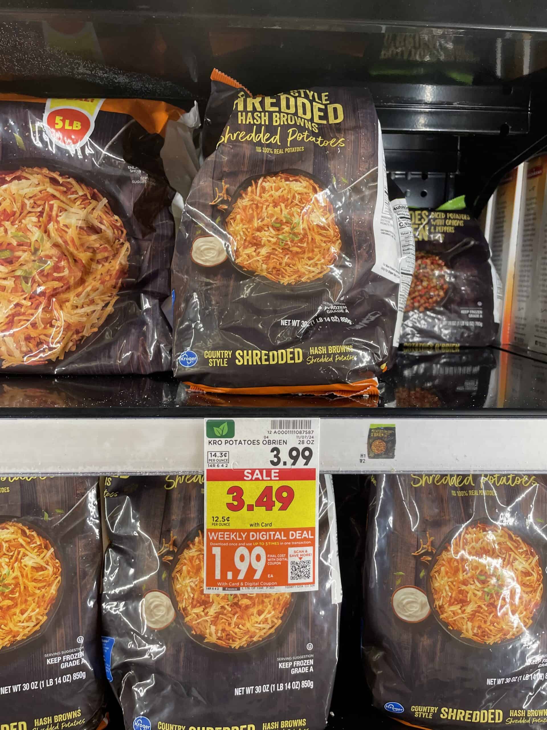 Kroger Frozen Potatoes are ONLY $1.99! - Kroger Krazy