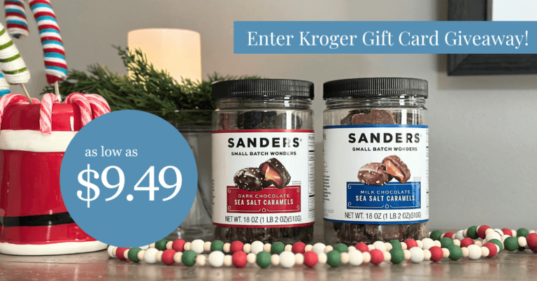 Sanders Chocolate Sea Salt Caramels Coupon! Plus Enter Kroger Gift Card ...