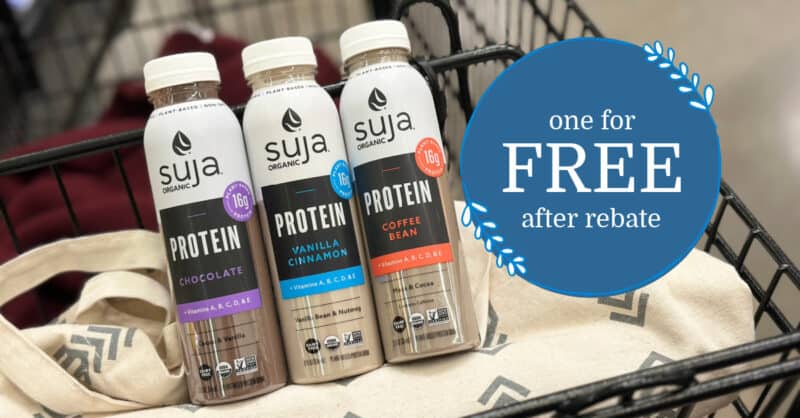 FREE Suja Organic Protein Drink with Rebate at Kroger! - Kroger Krazy