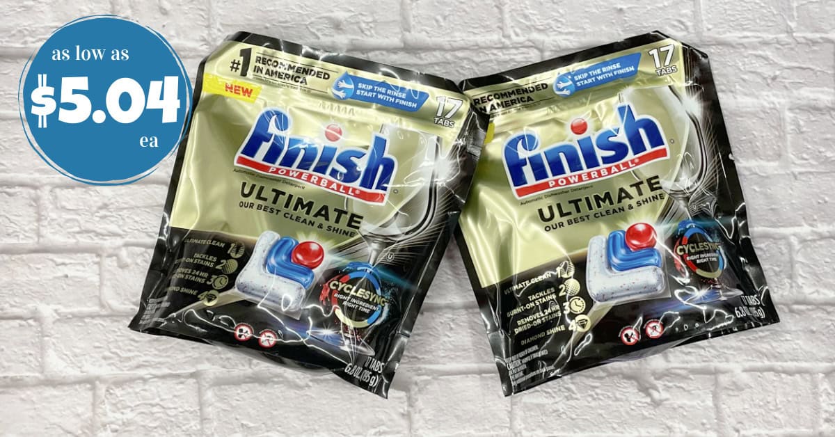 Finish Ultimate Tabs as low as $5.04! - Kroger Krazy