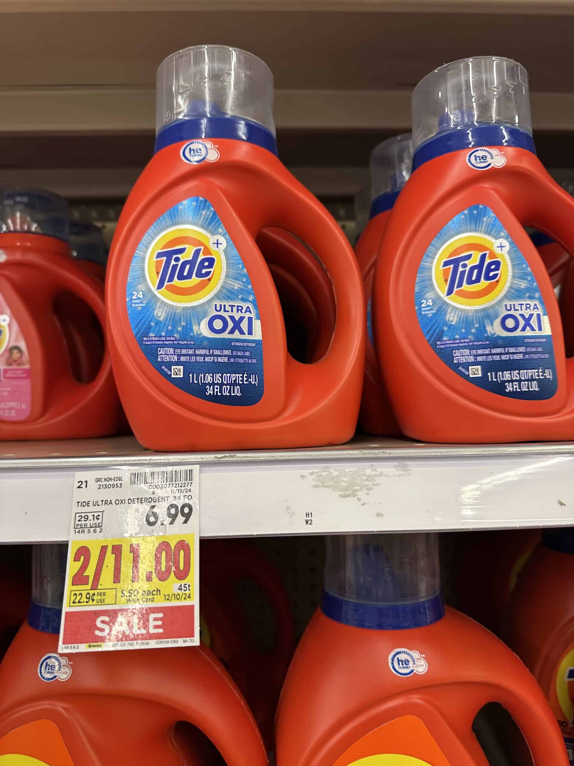 Tide PODS and Detergent as low as $4.25! - Kroger Krazy