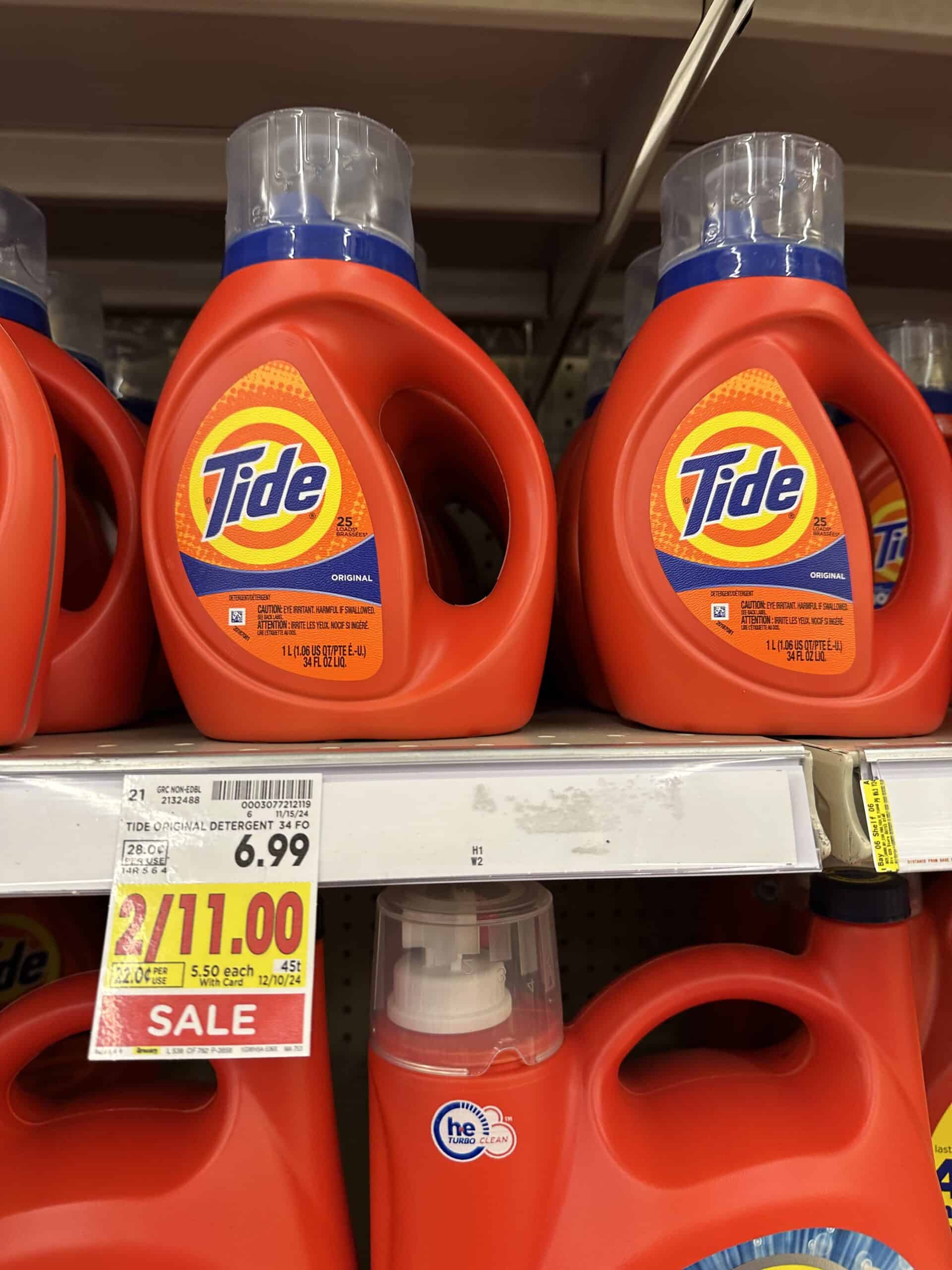 Tide PODS and Detergent as low as $4.25! - Kroger Krazy