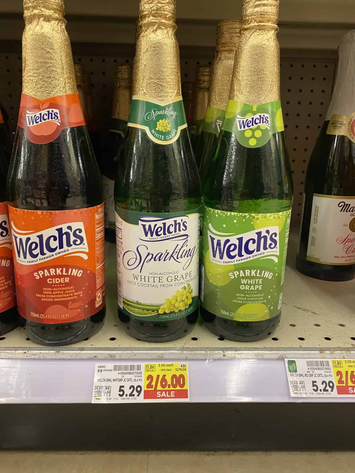 Welch's Sparkling Juice as low as $1.75! - Kroger Krazy