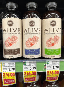 GT's ALIVE Ancient Mushroom Elixirs are $3.00 at Kroger + Enter Gift ...