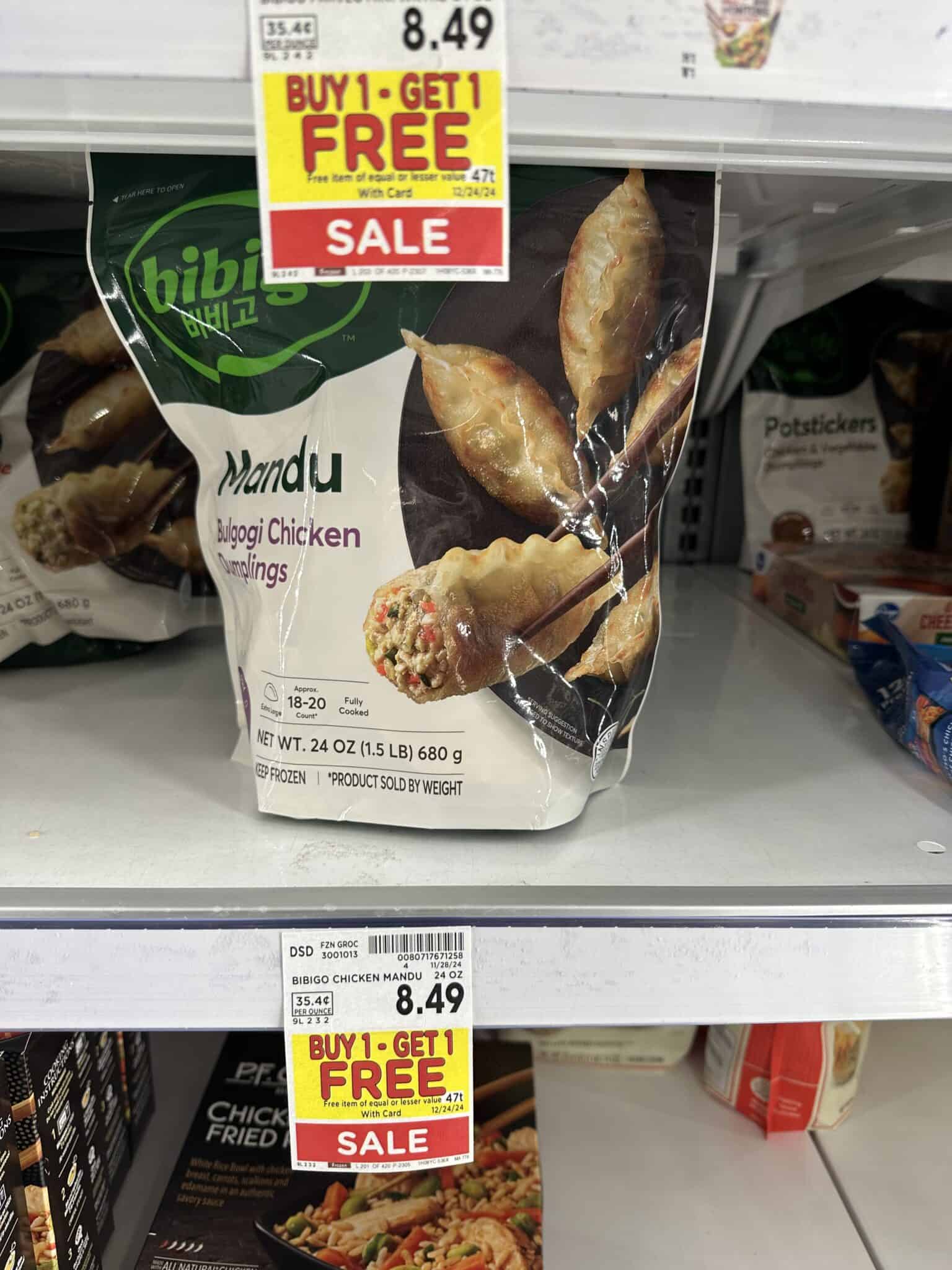 Bibigo Items are B1G1 FREE! - Kroger Krazy