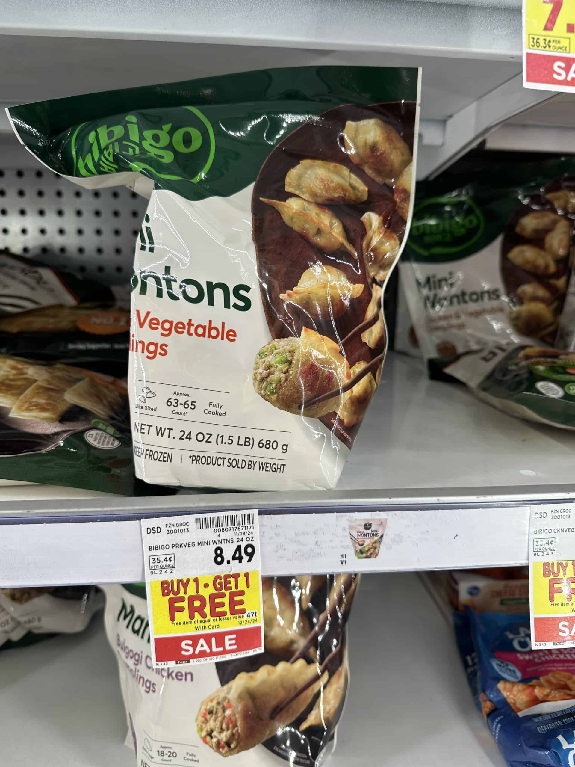 Bibigo Items are B1G1 FREE! - Kroger Krazy
