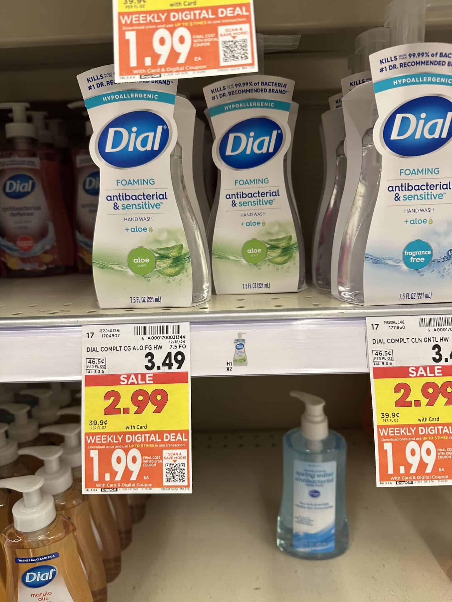 Dial Hand Soap as low as $1.99! - Kroger Krazy