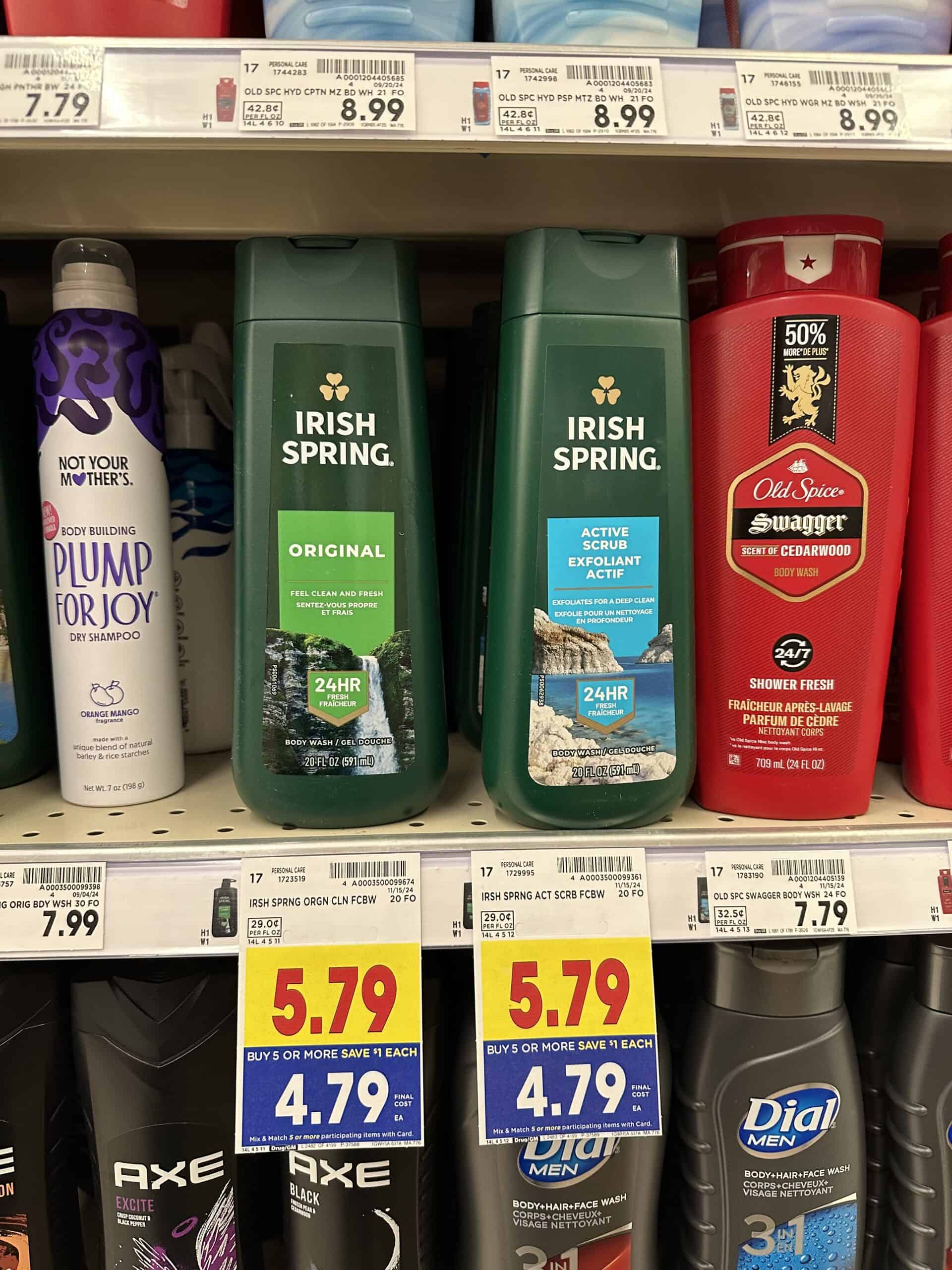 Softsoap and Irish Spring Body Washes as low as $1.99! - Kroger Krazy
