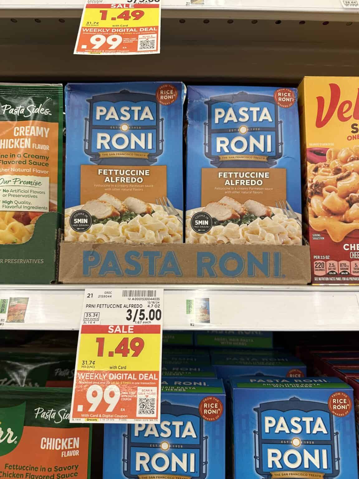 Rice-A-Roni and Pasta-Roni as low as 99¢! - Kroger Krazy