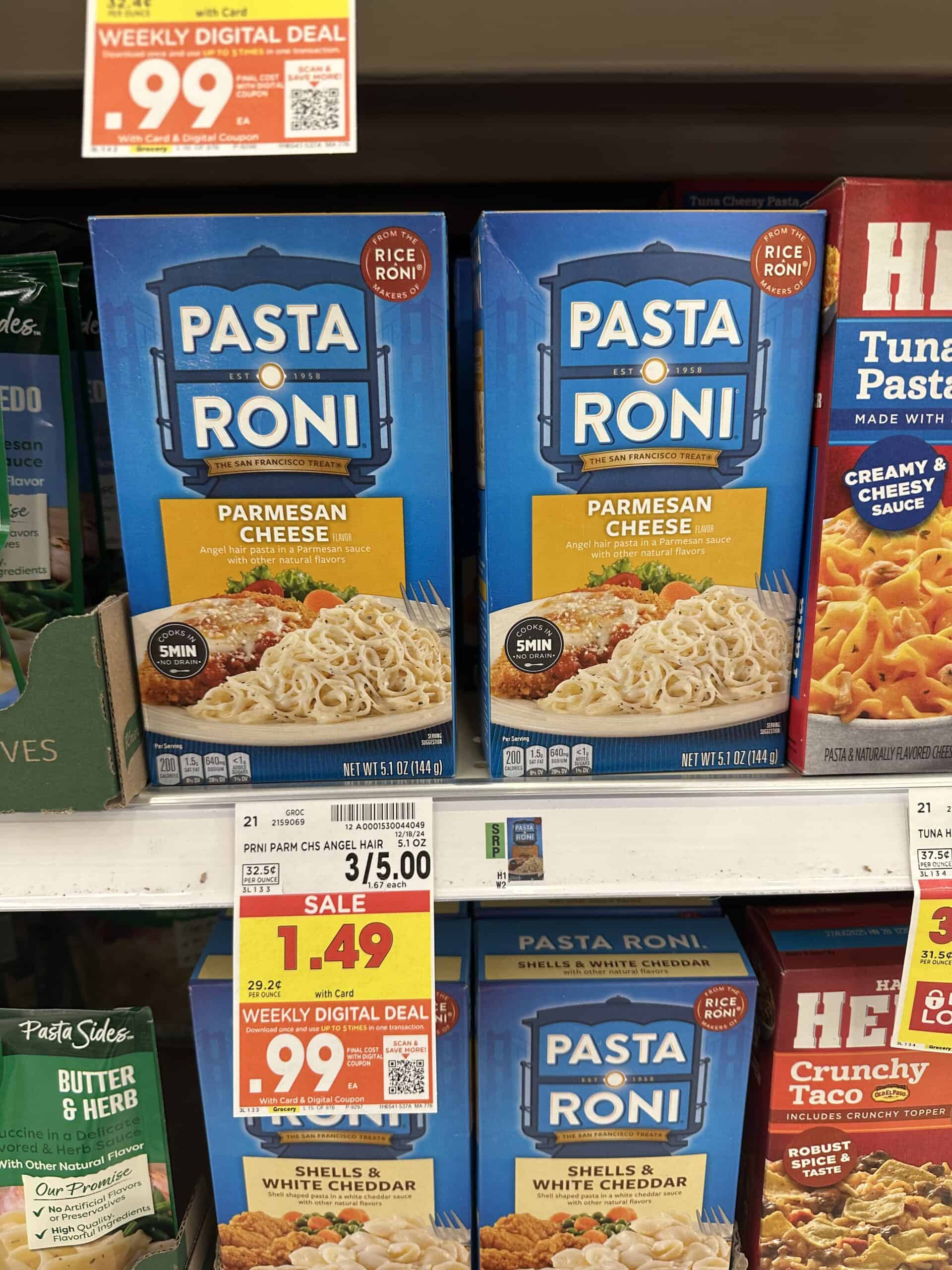 Rice-A-Roni and Pasta-Roni as low as 99¢! - Kroger Krazy
