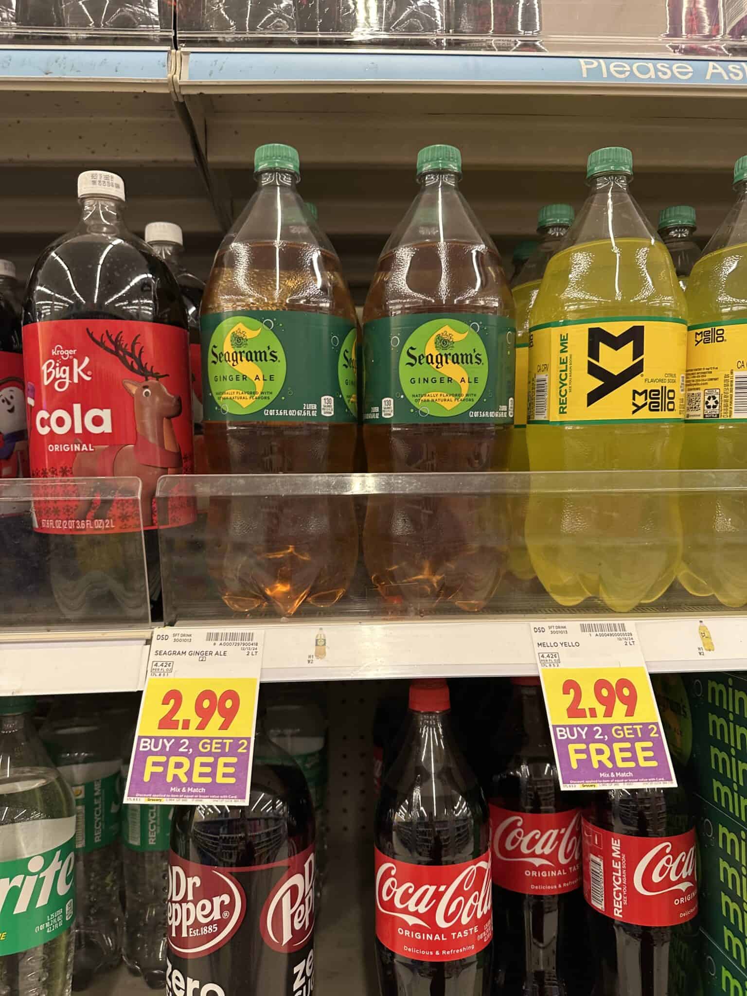 2 Liter Pop is B2G2 FREE at Kroger! - Kroger Krazy