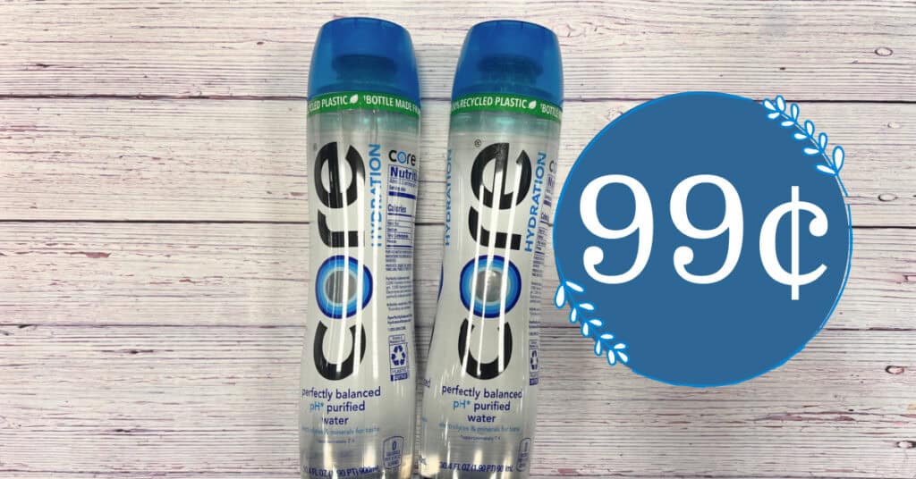 Core Hydration Water is ONLY $0.99 with Kroger Mega Event! - Kroger Krazy