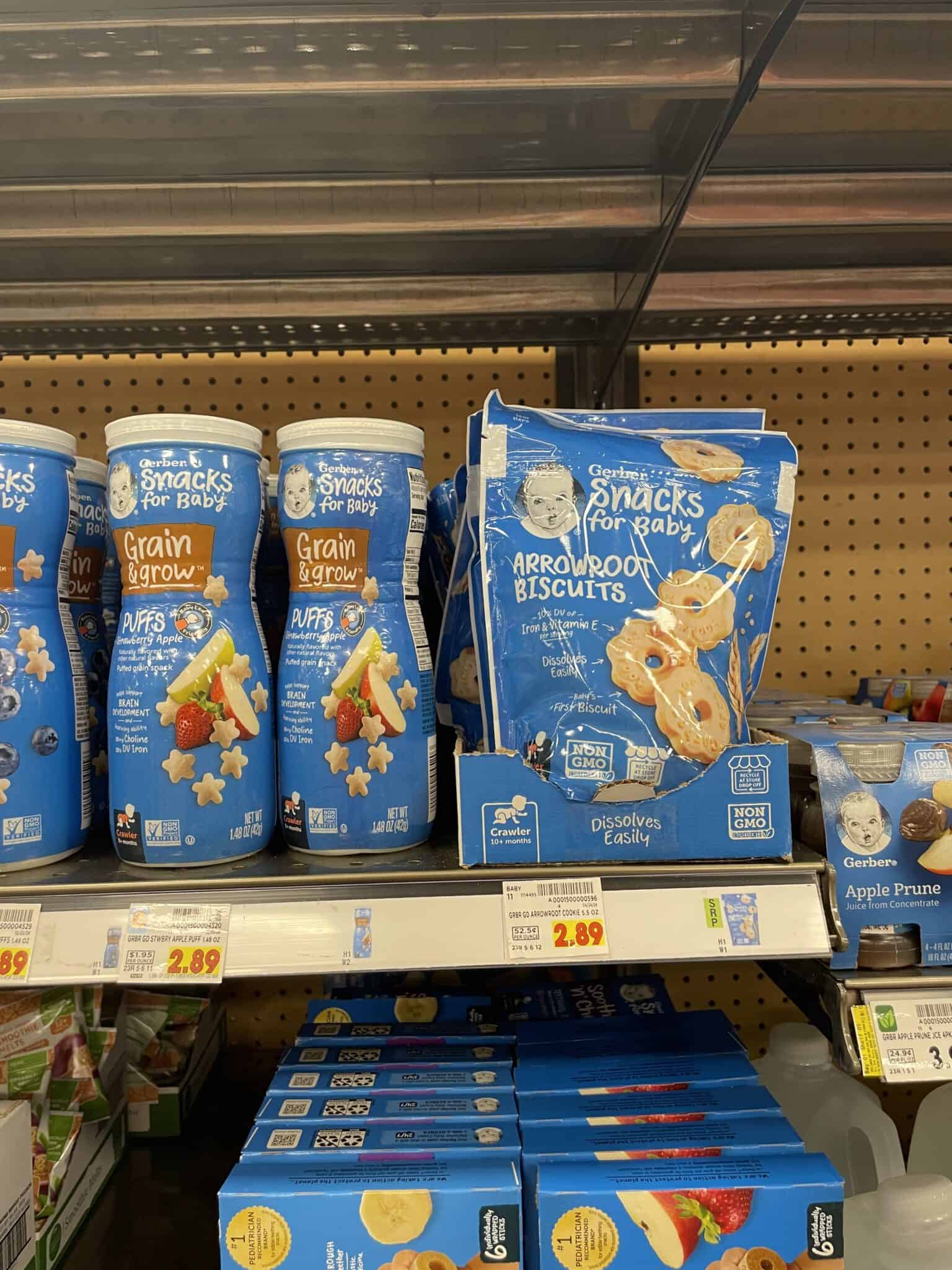 Gerber Baby/Toddler Food and Drinks as low as $1.19 each at Kroger ...