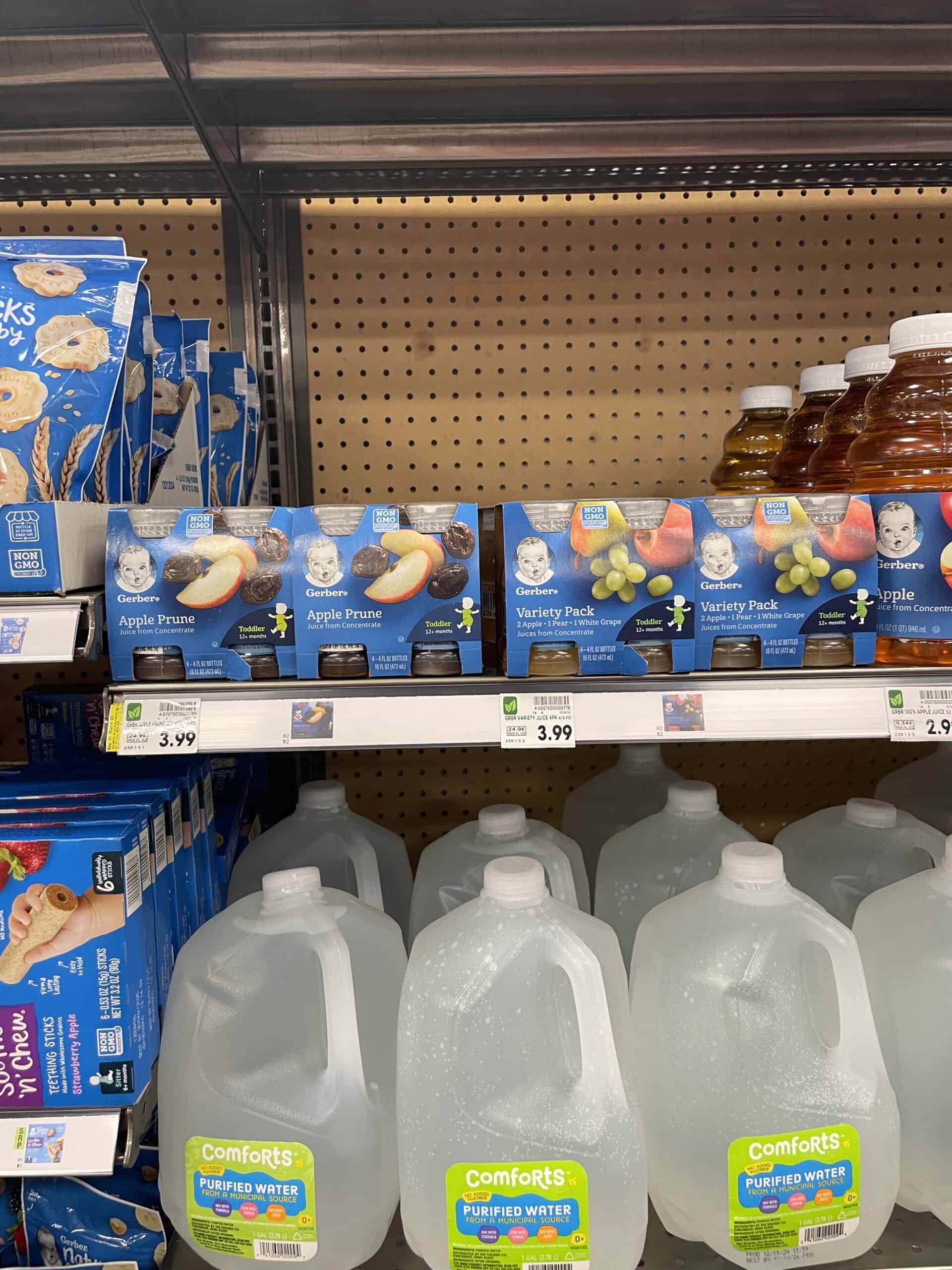 Gerber Baby/Toddler Food and Drinks as low as $1.19 each at Kroger ...