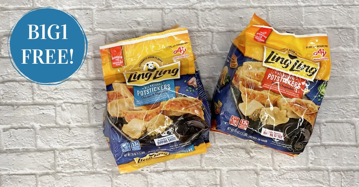 Ling Ling Potstickers are B1G1 FREE! - Kroger Krazy