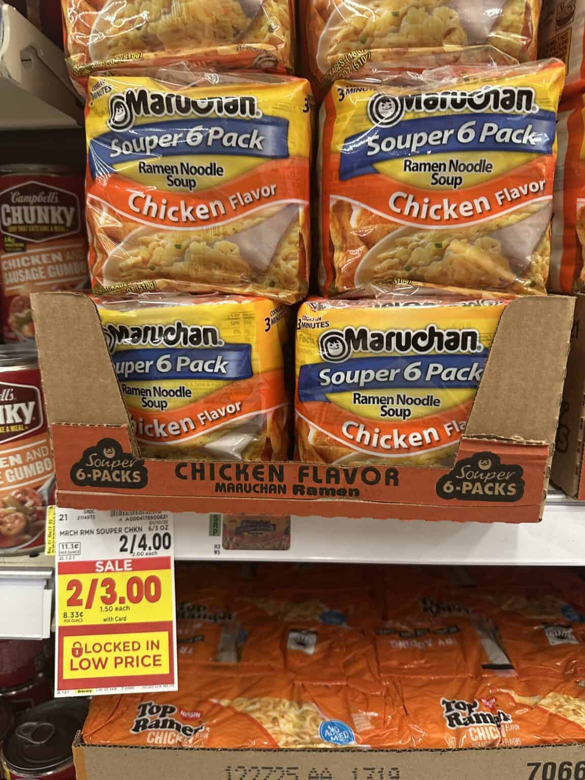 Maruchan Ramen ONLY $1.50! - Kroger Krazy