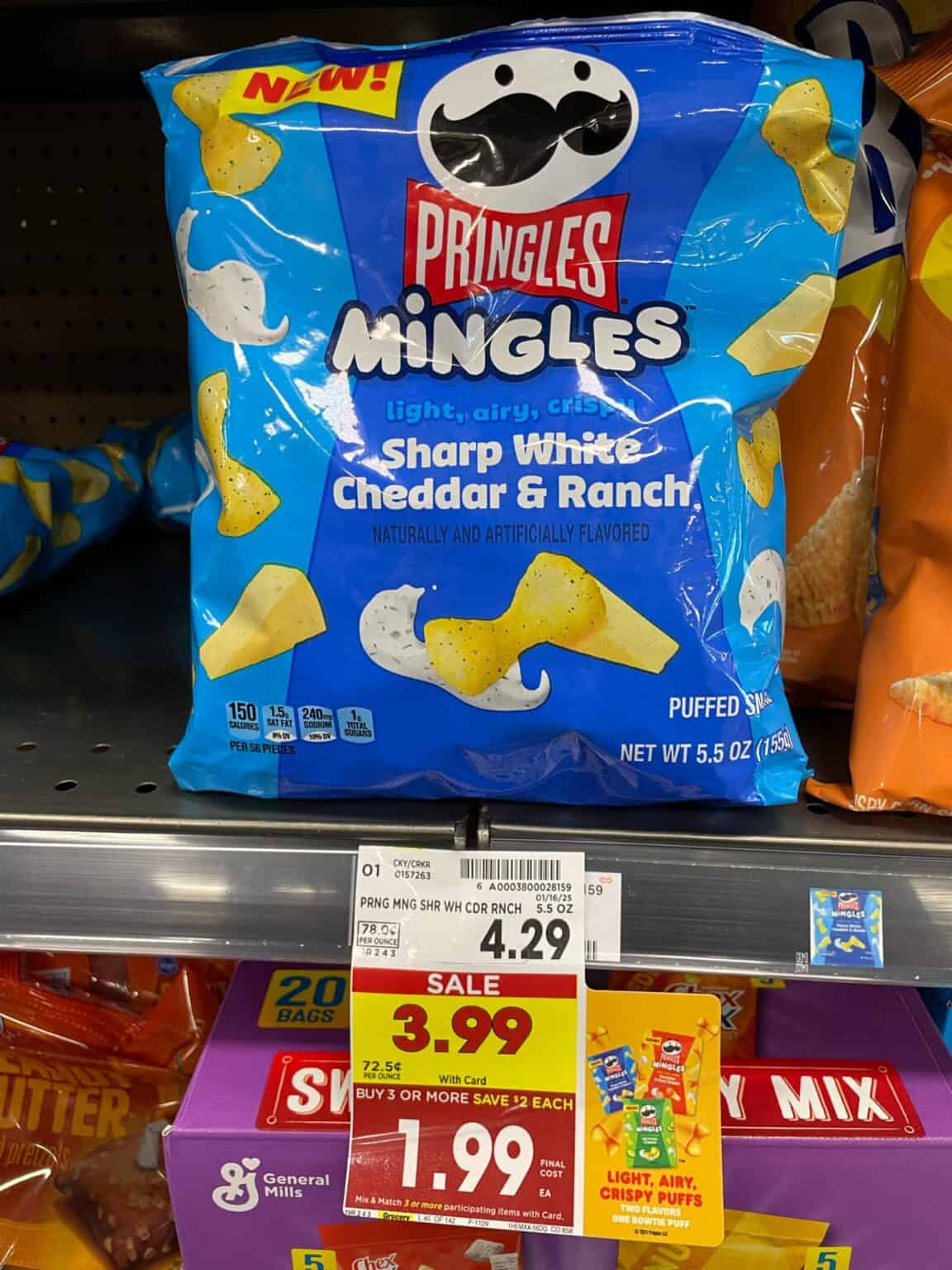 Pringles Mingles as low as 99¢! - Kroger Krazy