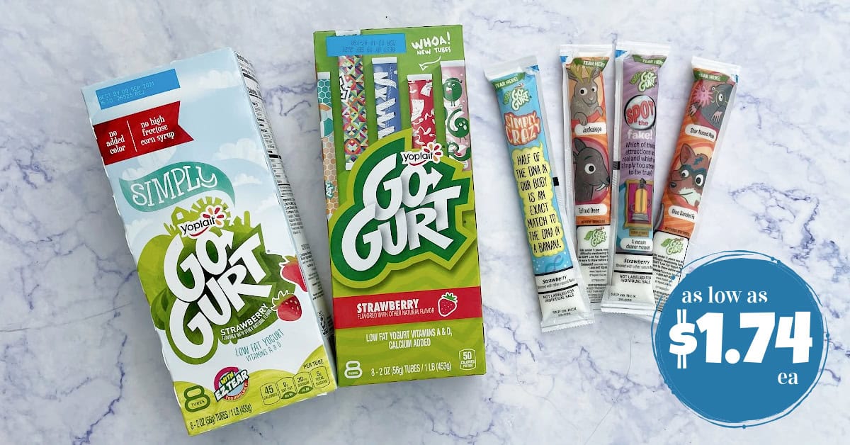 Yoplait Gogurt as low as $1.74! - Kroger Krazy