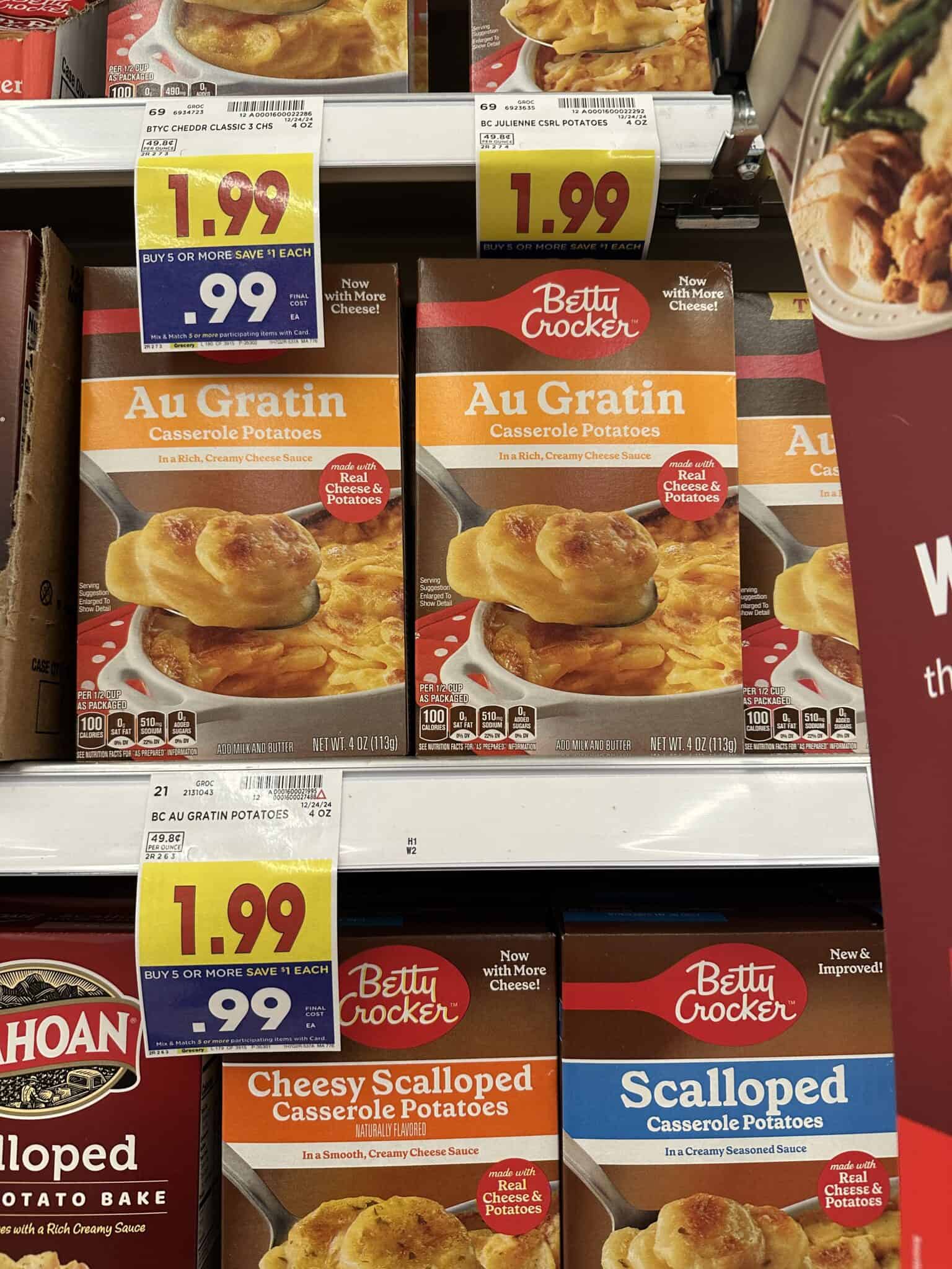 Betty Crocker Potatoes as low as 99¢! - Kroger Krazy