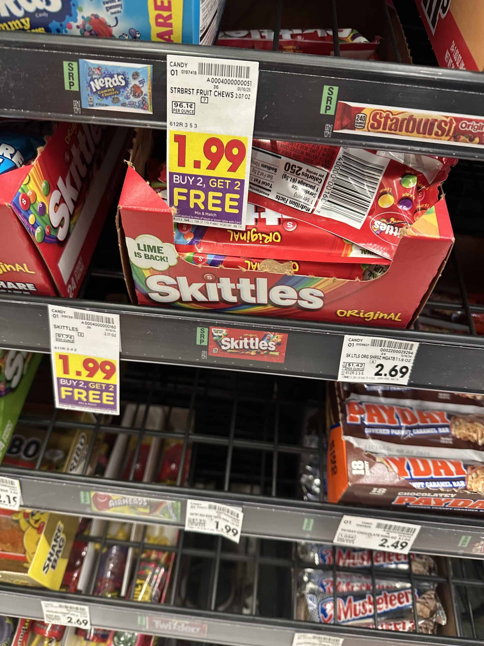 Checkout Lane Candy is B2G2 FREE! - Kroger Krazy