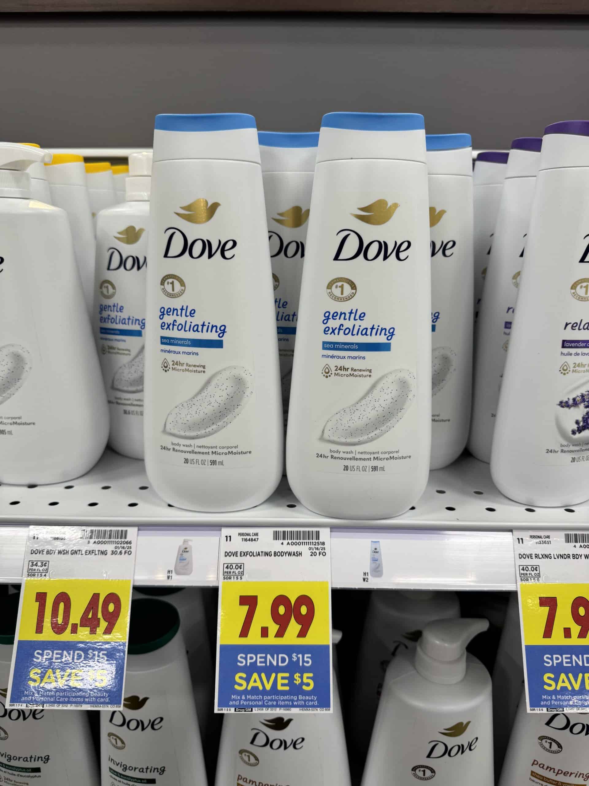 Dove Men and Women's Body Wash as low as $3.49! - Kroger Krazy