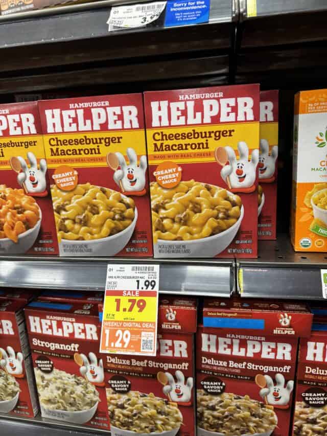 Helper Meals as low as $1.29! - Kroger Krazy