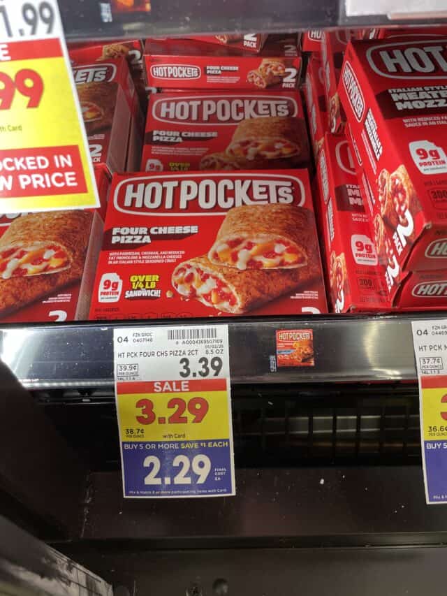 Hot Pockets as low as $1.62! - Kroger Krazy