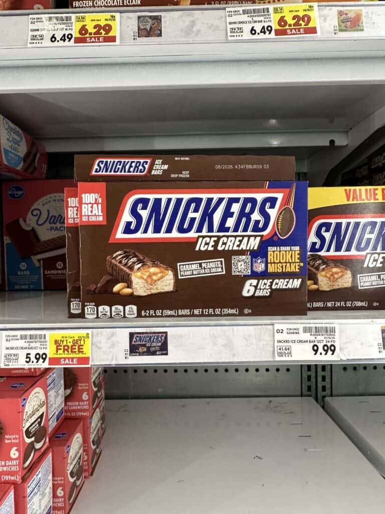 Mars Ice Cream Bars are B1G1 FREE! - Kroger Krazy