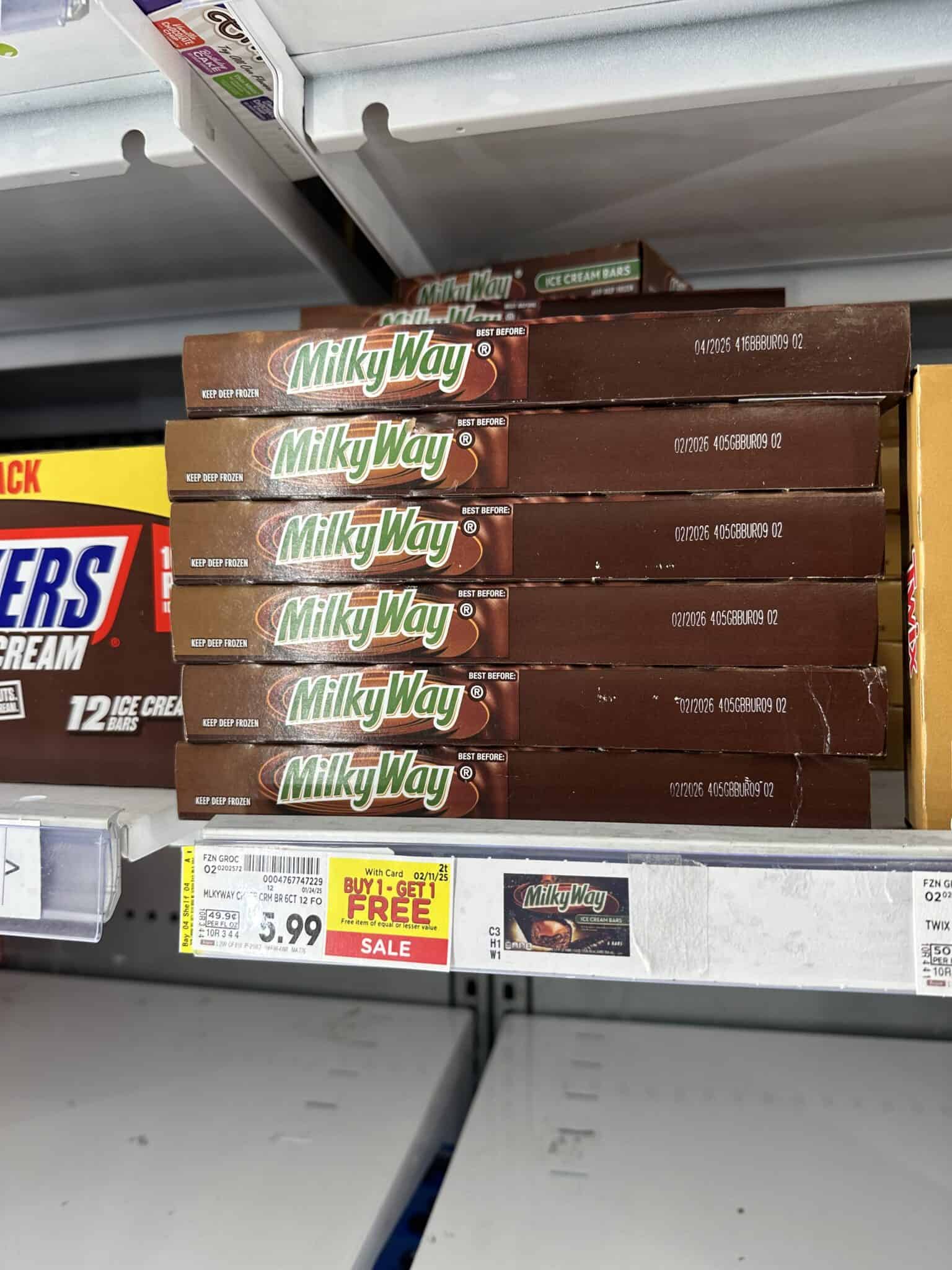 Mars Ice Cream Bars are B1G1 FREE! - Kroger Krazy
