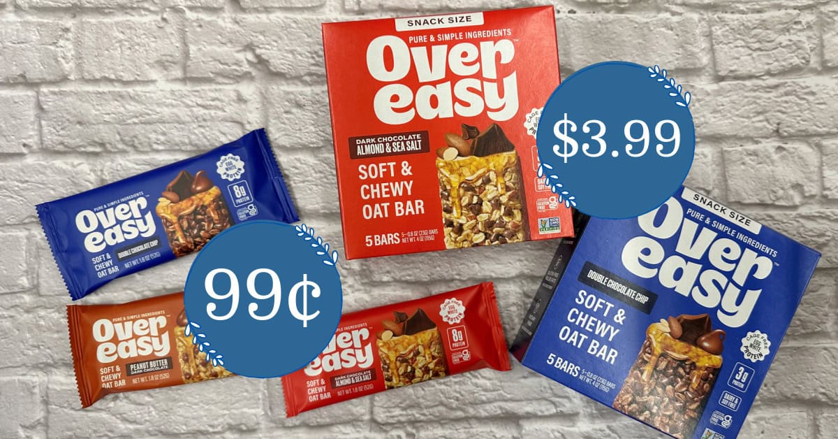 Over Easy Bars and Multipacks Deal with Kroger Mega Event! - Kroger Krazy