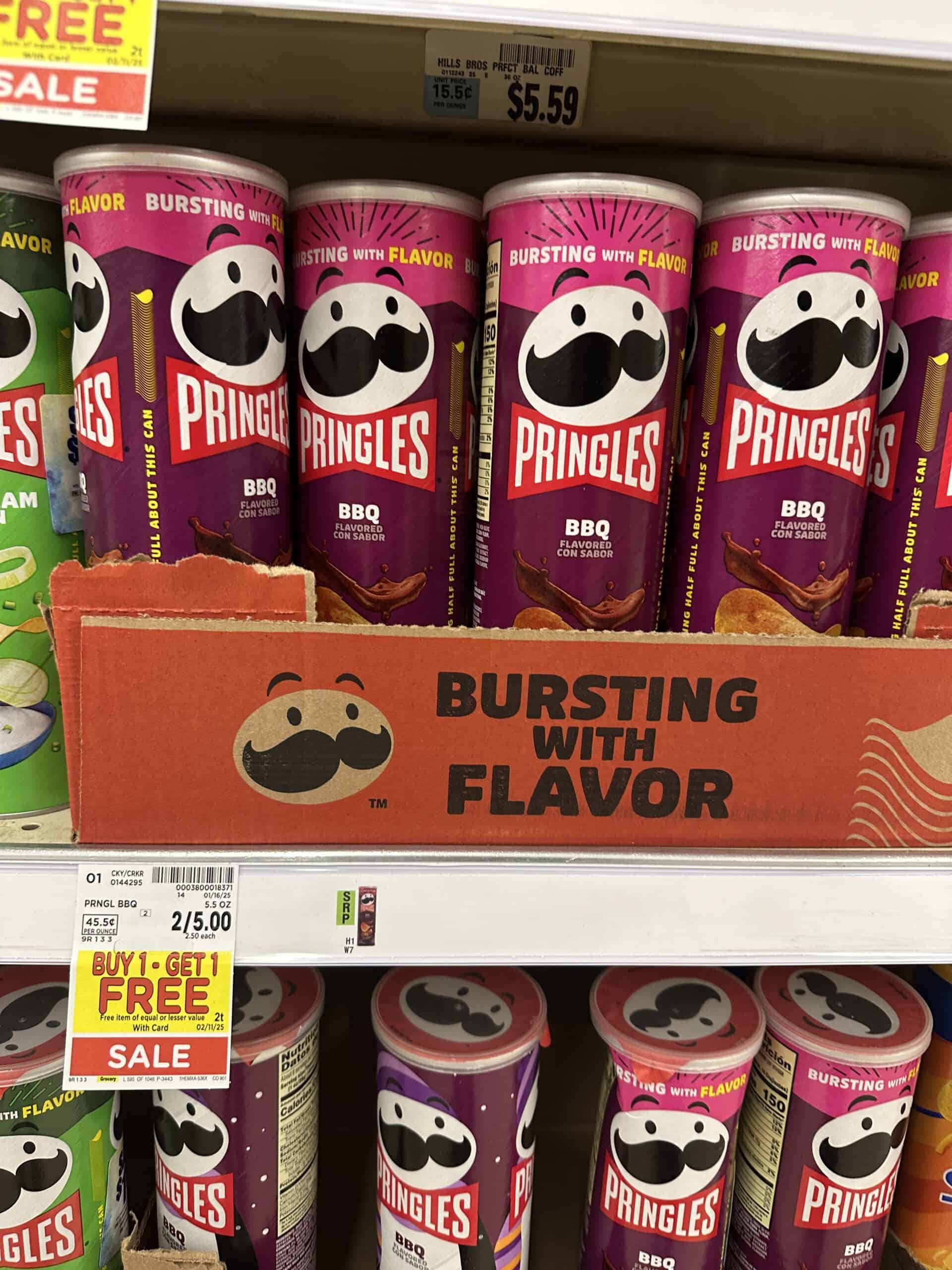 Pringles as low as 87¢! - Kroger Krazy