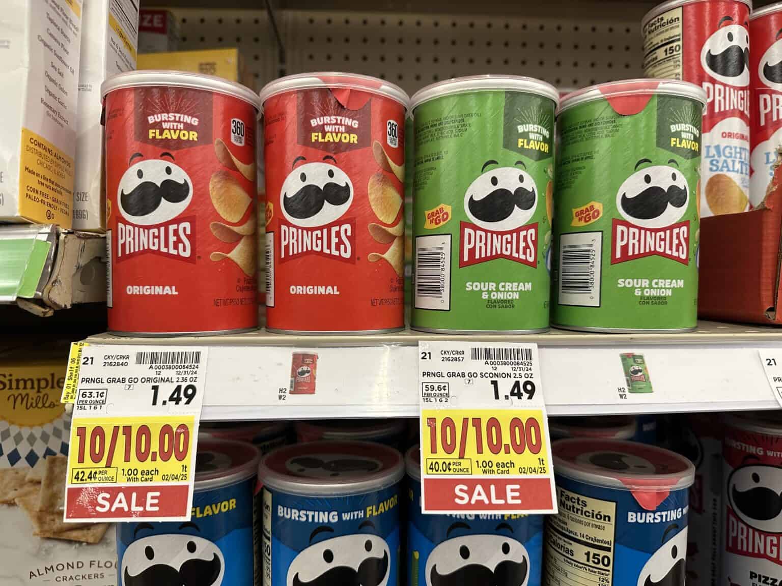 Pringles Grab N’ Go Chips as low as $1.00! - Kroger Krazy