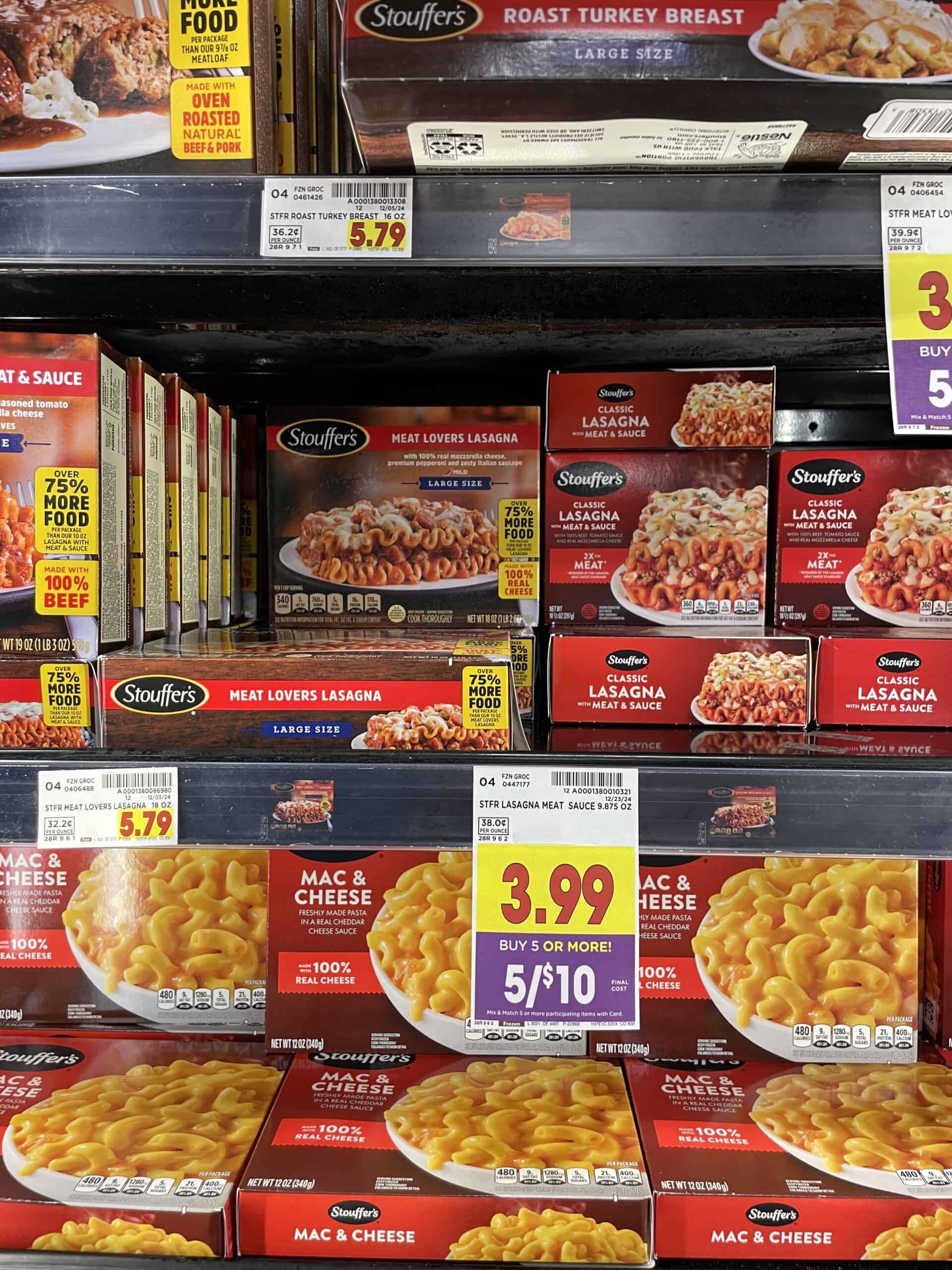 Lean Cuisine or Stouffers as low as $1.00! - Kroger Krazy