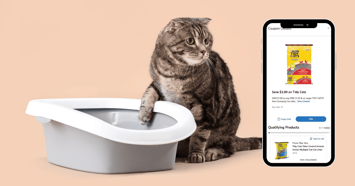 Tidy Cats Litter as low as $5.49! - Kroger Krazy