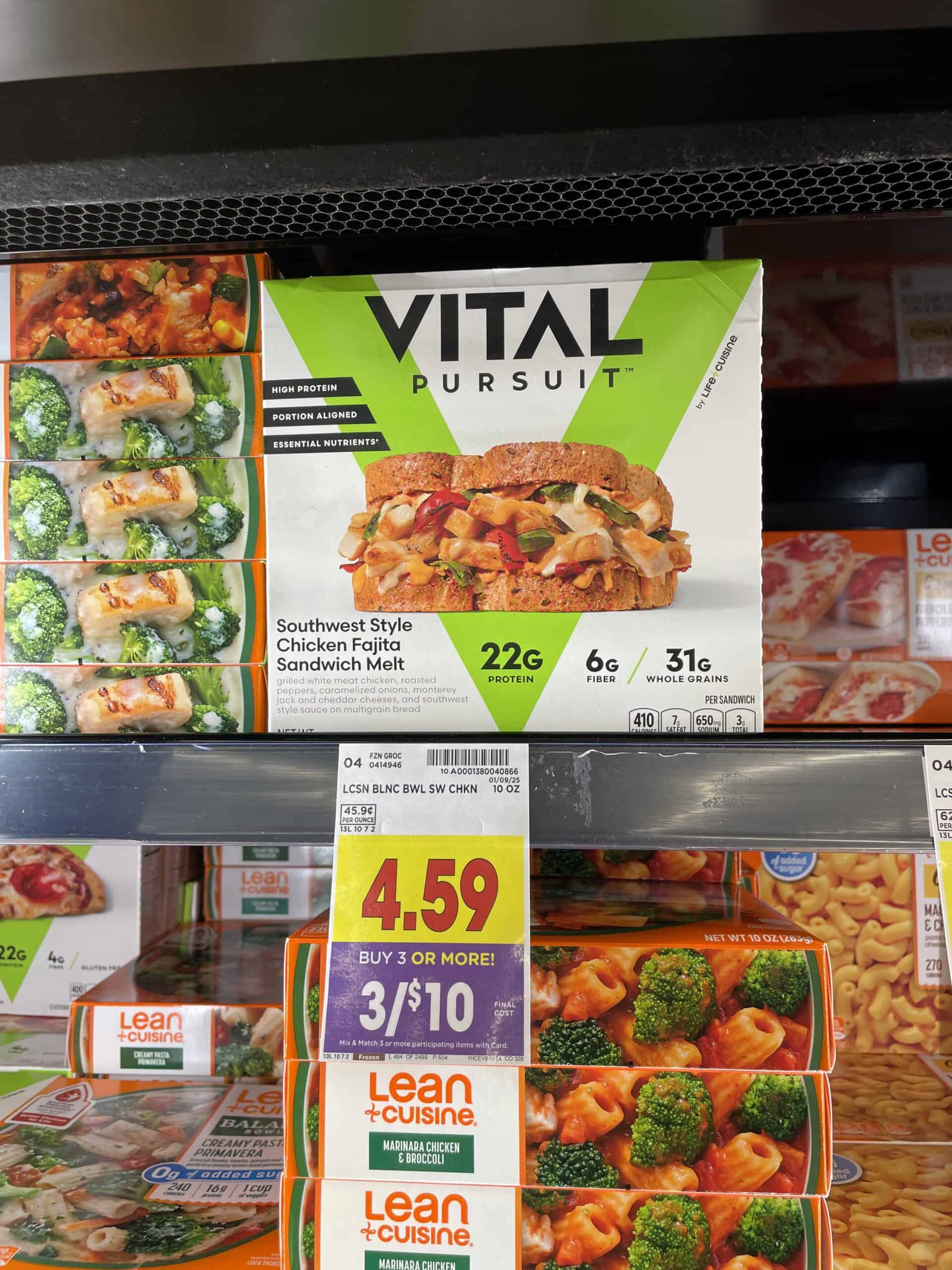 Vital Pursuit Frozen Meals as low as $2.22! - Kroger Krazy