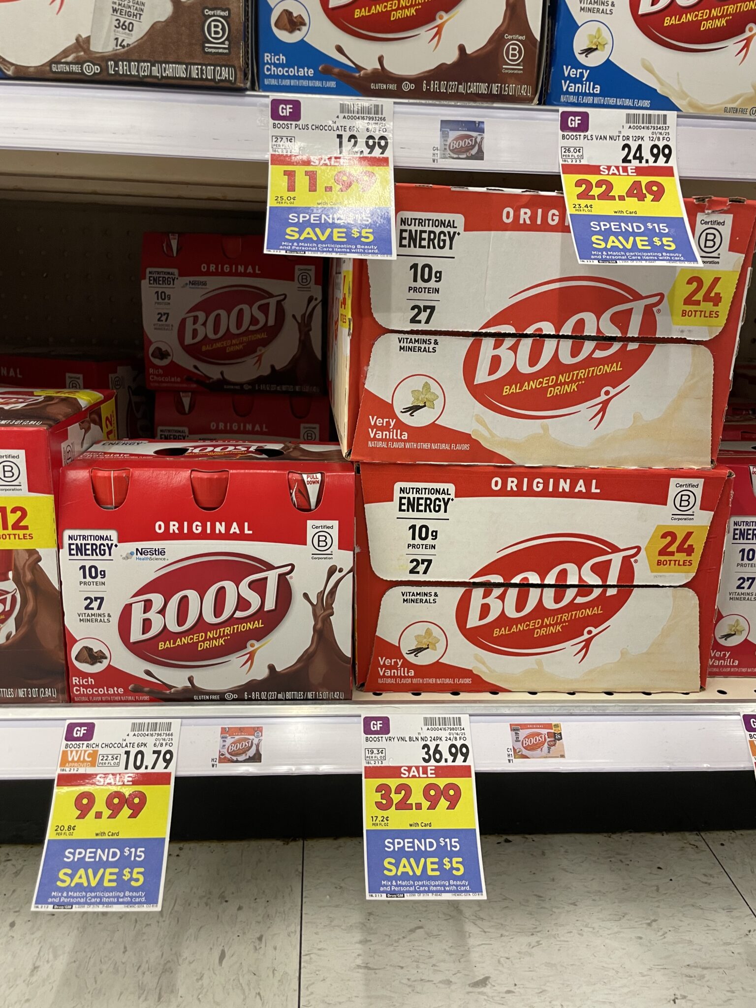 BOOST Nutritional Multipacks as low as $1.99 at Kroger! - Kroger Krazy
