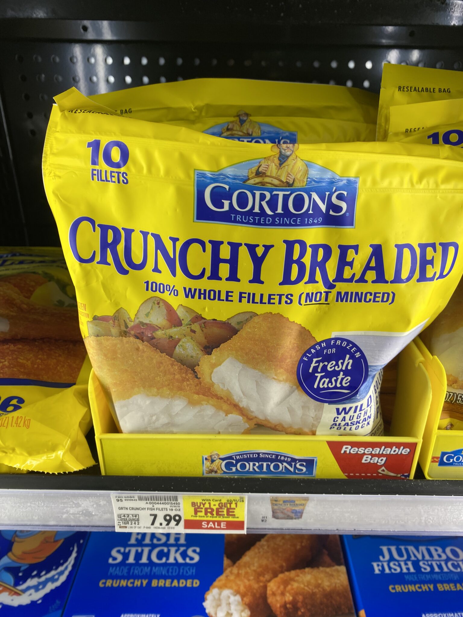 Gorton's Frozen Seafood is B1G1 Free at Kroger! - Kroger Krazy