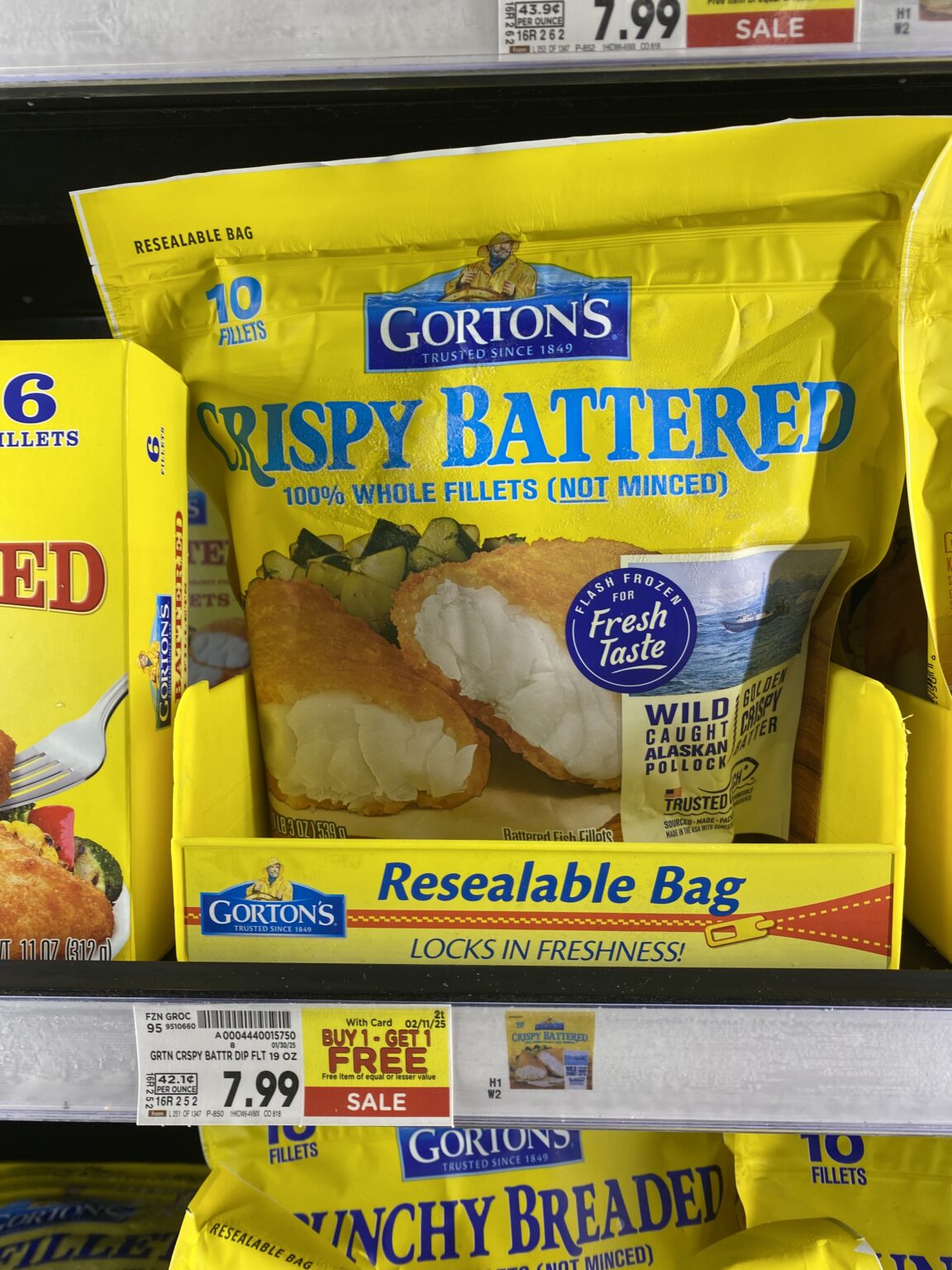 Gorton's Frozen Seafood is B1G1 Free at Kroger! - Kroger Krazy