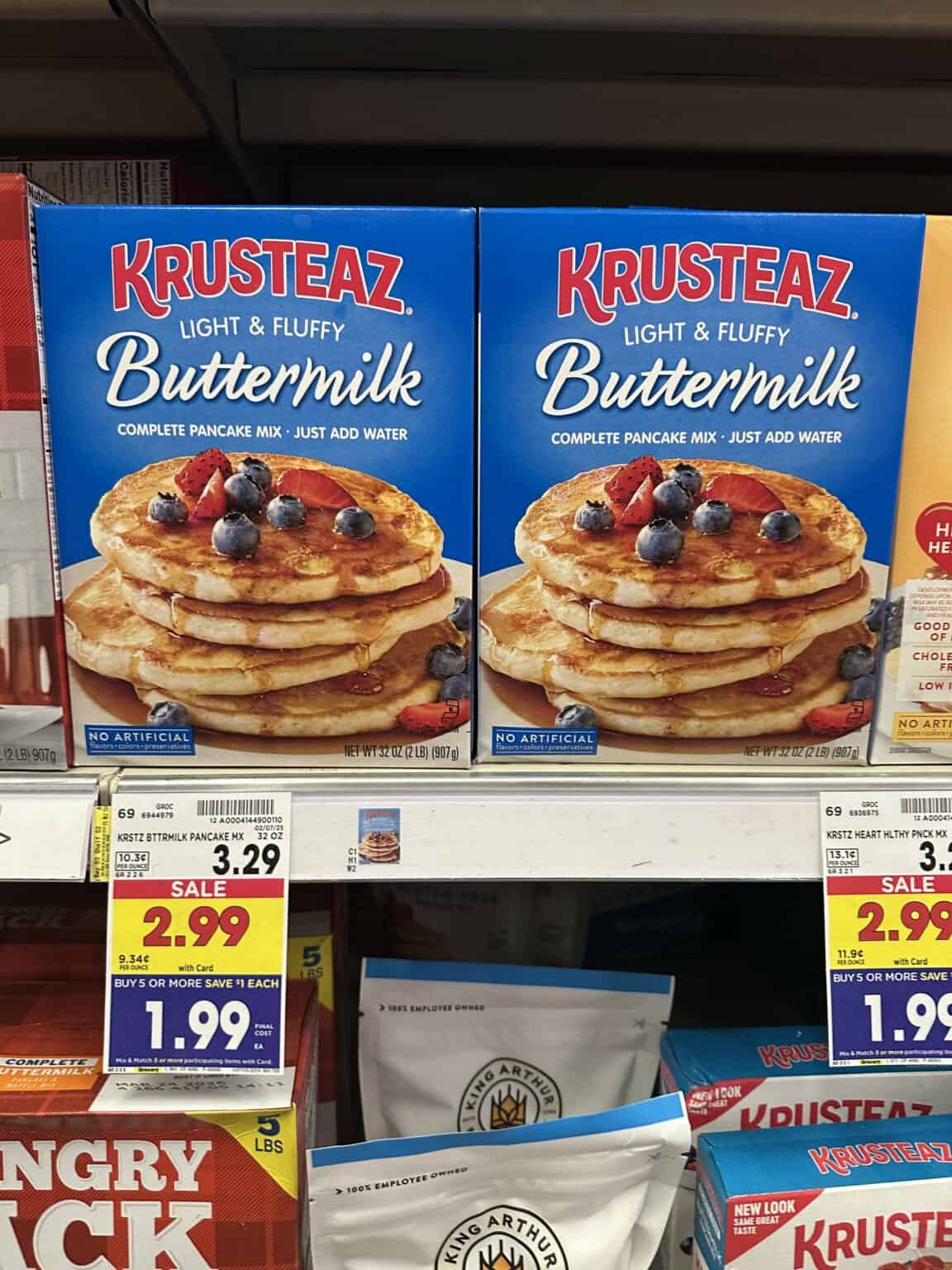 Krusteaz Pancake and Waffle Mixes as low as $1.99! - Kroger Krazy