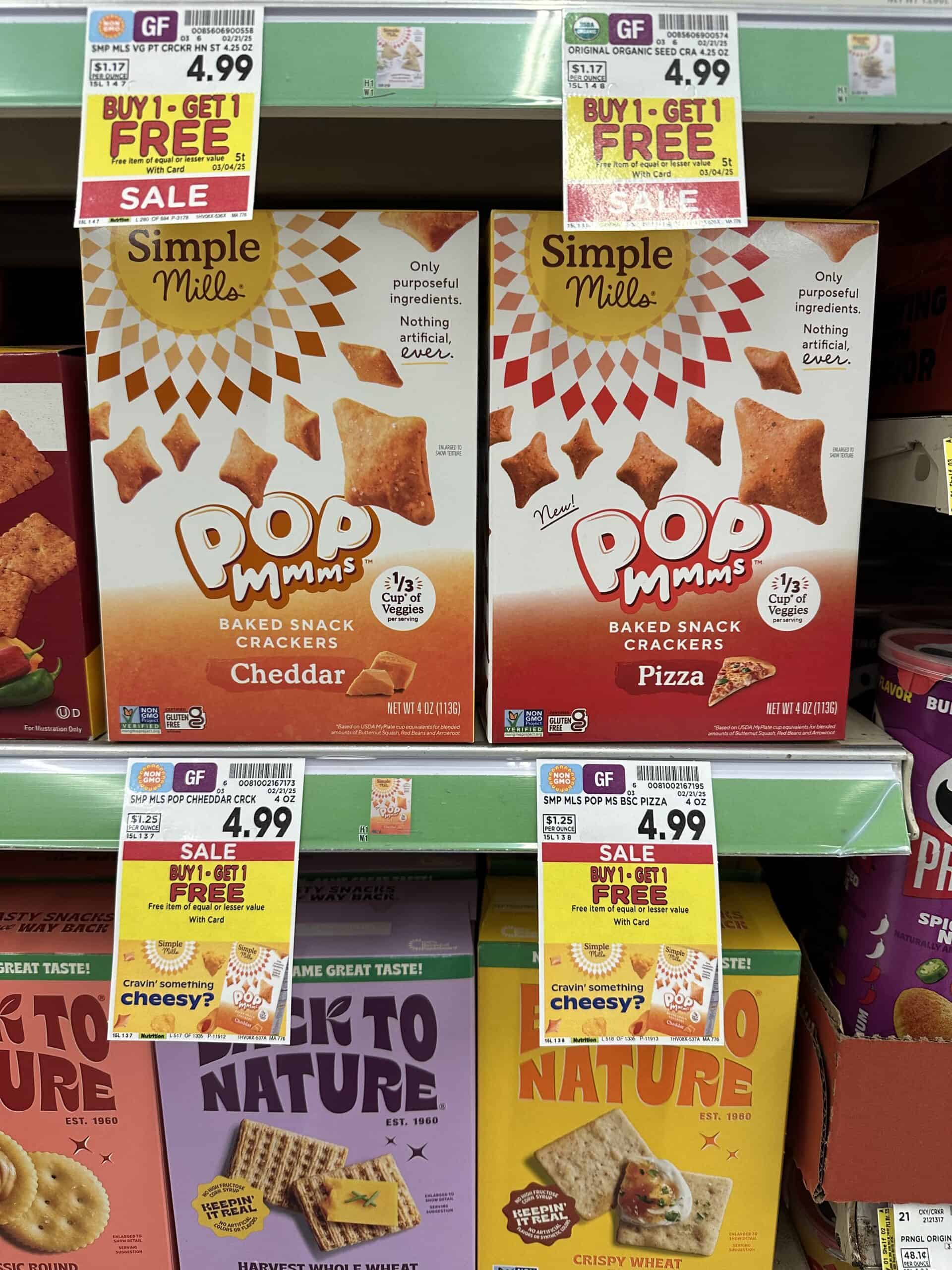 Simple Mills Crackers are B1G1 FREE! - Kroger Krazy