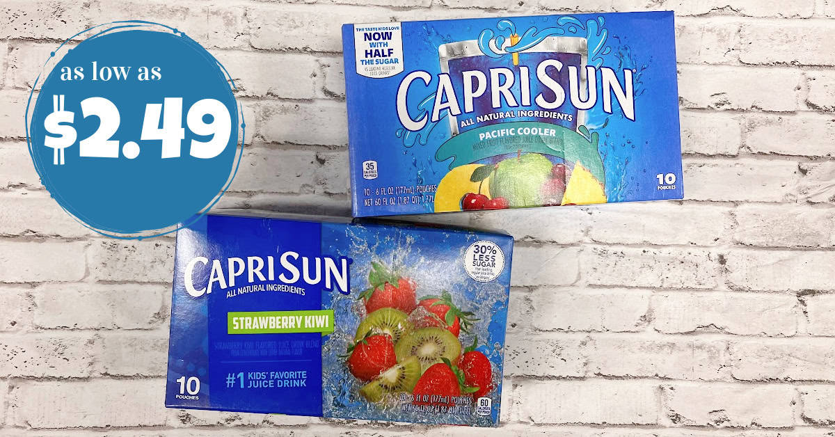 CapriSun as low as $2.49! - Kroger Krazy